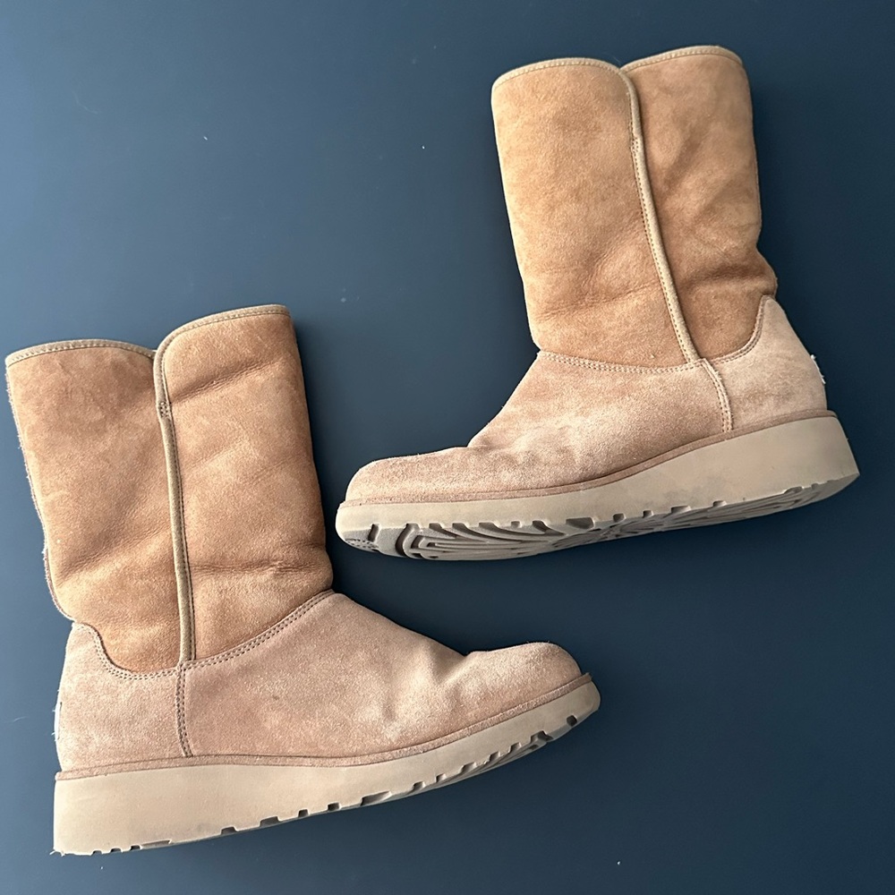 Ugg Women's Amie Classic Slim Sheepskin Boots - Chest… - Gem